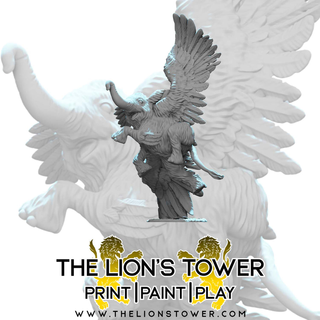 Lulu the Miniature Celestial Flying Elephant – The Lion's Tower